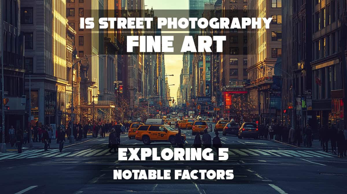 Is Street Photography Fine Art: Exploring 5 Notable Factors