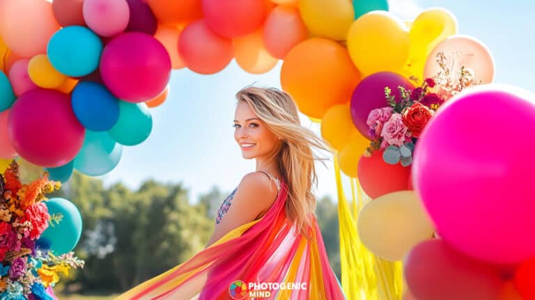 Colorful Photoshoot Ideas: 10 Stunning Sparks